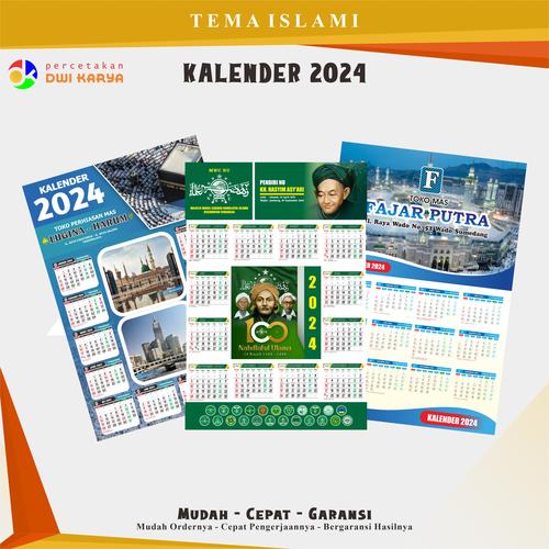 Jual [A3+] Kalender Dinding 2024 Kalender 12 Bulan A3+ Custom Murah ...