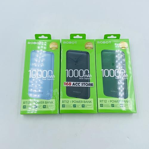 Jual PowerBank ROBOT 10000Mah RT12 Dual Input & Dual Output Original ...
