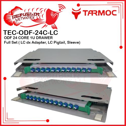 Jual Fiber Optic ODF/OTB 24 Core LC Lengkap Rackmount | ODF 24C LC ...
