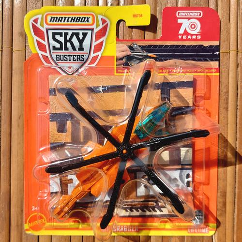 Jual MATCHBOX SKY BUSTERS AIR GRABBER 2022 HIJAU - HELICOPTER TEMPUR ...