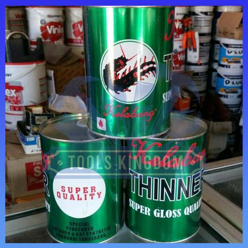 Jual Thinner cap KELABANG kaleng 1 liter - Cap KELABANG Thinner kaleng ...