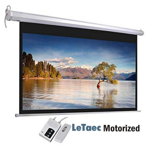 Jual Layar Proyektor otomatis/ Motorized Letaec 200" - Jakarta Pusat ...