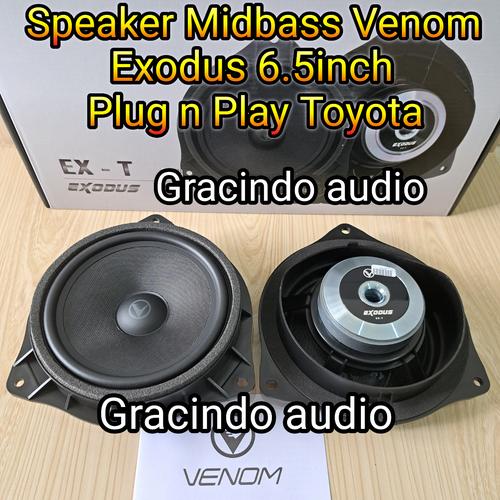 Jual Speaker Midbass Venom Exodus 6.5inch PNP OEM Toyota Innova 2004 ...
