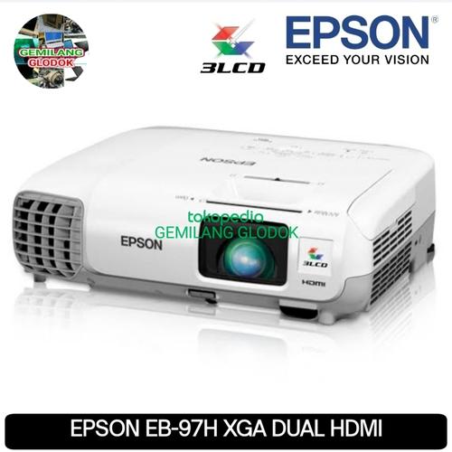 Jual EPSON EB 97H EB-97H PROJECTOR XGA 3LCD PROYEKTOR - INPUT DUAL HDMI ...
