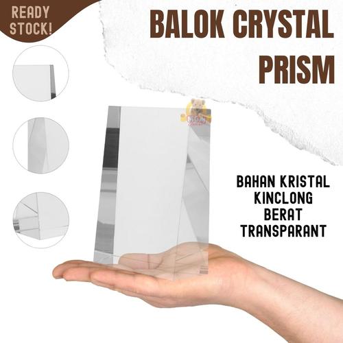 Jual BS764 Plakat Prism cut kristal Trophy Crystal kaca Piala medali ...