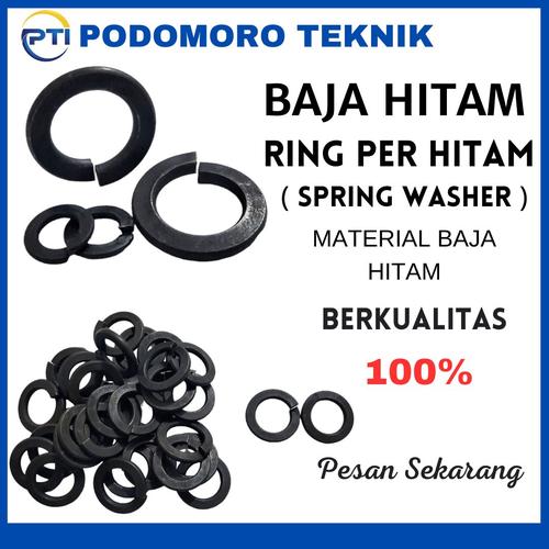 Jual Ring Per M20 Baja Hitam Spring Washer Lock 8.8 20mm - Kab. Bekasi ...