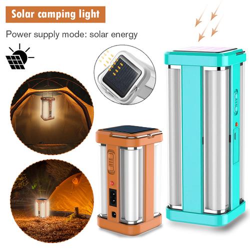 Promo Lampu Emergency 4 Sisi 1000W Lentera Emergency LED Solar Tenaga ...