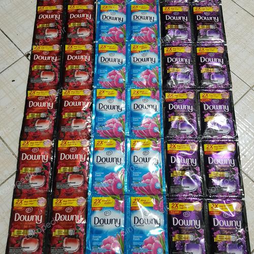 Jual Downy Pewangi dan Pelembut Pakaian isi 18 ml 1 Renceng isi 12 ...