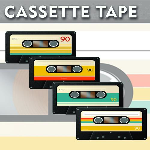 Promo ALCHA CASSETTE TAPE RETRO DESKMAT MOUSEPAD MOUSE GAMING PAD DESK ...