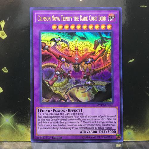 Jual Yugioh Crimson Nova Trinity the Dark Cubic Lord - MVP1 ultra rare ...