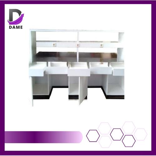 Jual Island Bench Meja Laboratorium HPL dengan Rak Laboratorium - Kab ...