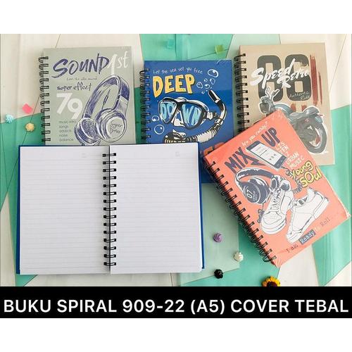 Jual Buku Agenda Spiral / Diary / Notebook Spiral Ukuran A5 Isi 100 ...