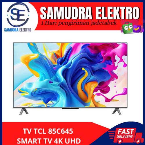 Promo TCL 85C645 QLED 4K UHD Smart Google TV w/ Dolby Vision & Atmos 75 ...