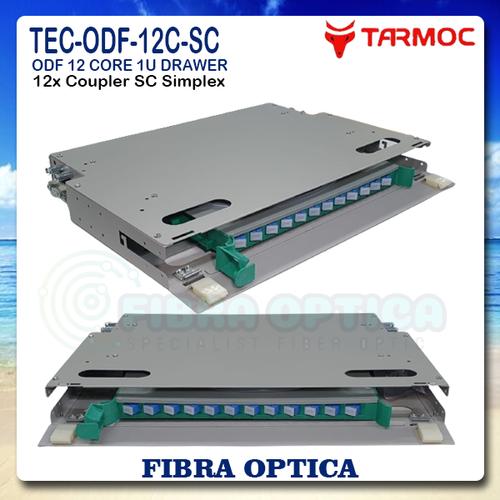 Jual Fiber Optic ODF/OTB 12 Core SC Lengkap Rackmount | ODF 12C SC ...