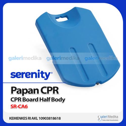 Jual Papan CPR Serenity SR-CA6 CPR Board Half Body Emergency Kit - Kab ...