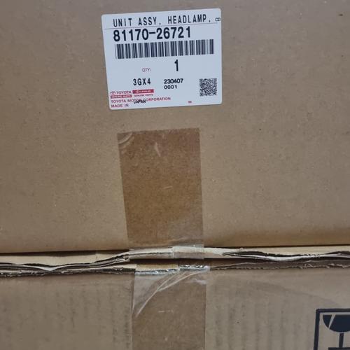 Jual Lampu Depan Headlamp Hiace Commuter satuan ORIGINAL TOYOTA - KIRI ...