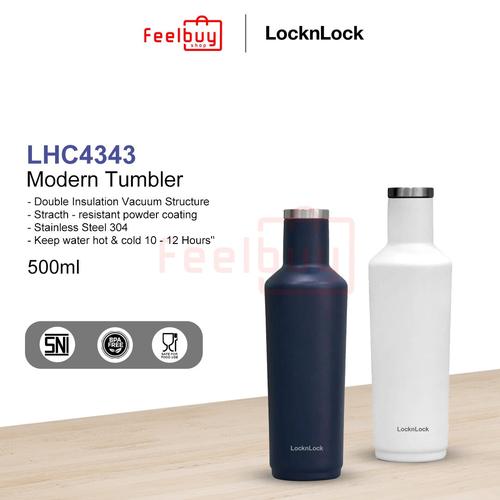 Promo LocknLock Modern Tumbler Hot & Cool 500 ml - LHC4343 - Navy ...