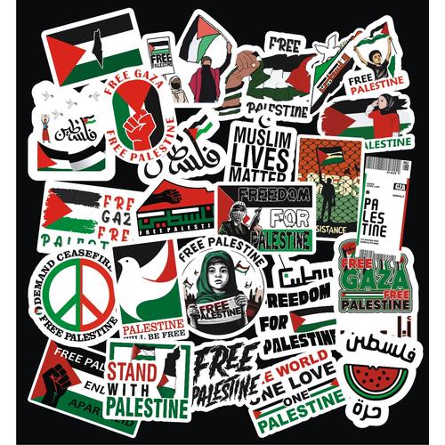 Jual free palestine sticker pack / palestina stiker pack / luggage ...