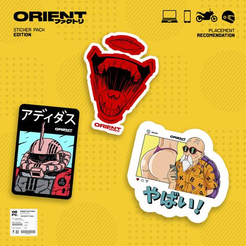 Jual Orient Sticker Pack V4 - Sticker Anime -Sticker Jepang -ORIENT ...