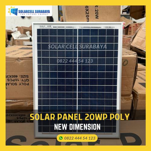 Jual Solar panel cell surya modul 20wp Poly grade A Zanetta Lighting ...