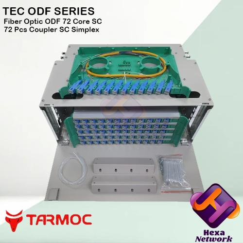Jual Fiber Optic ODF/OTB 72 Core SC Lengkap Rackmount | ODF 72C SC ...