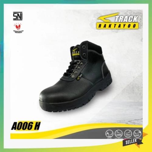 Jual Sepatu Safety Track TR A006H / Safety Shoes Track Original - Hitam ...