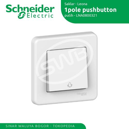 Jual Saklar Bell Indikator Schneider Leona 1 Pole push button ...