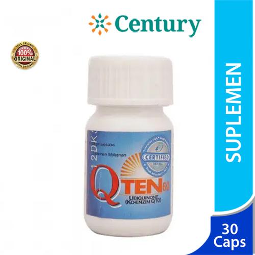 Jual QTEN 60MG ISI 30 CAPS / JANTUNG / SUPLEMENT KESEHATAN - Jakarta ...