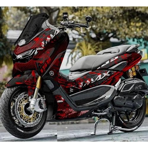 Jual Sticker Nmax Motif Terbaru Decal Yamaha Nmax Grafis Keren 3D ...