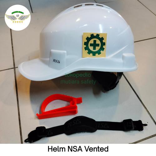 Jual Helm safety Proyek NSA Vented/ helm NSA venitex SNI iner fastrack ...