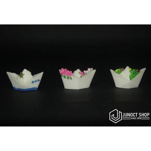 Jual Maket Perahu Model Kertas Resin Terrarium Miniatur Diorama ...
