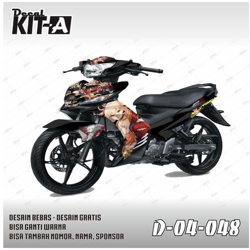 Jual Stiker decal motor NEW JUPITER MX NJMX ANIME GENSHIN IMPACT D-O4 ...