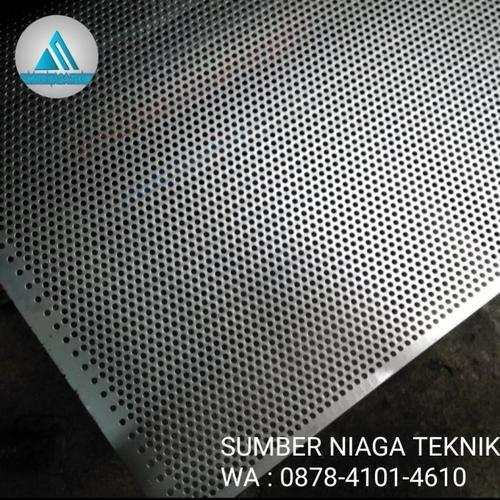 Jual Plat besi lubang PERFORASI tebal 3mm x 1.2mtr x 2.4mtr lubang 13 ...
