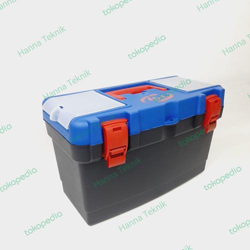 Jual H&L Tool Box Plastik 16" Biru Hitam - Kota Depok - Hanna Teknik ...