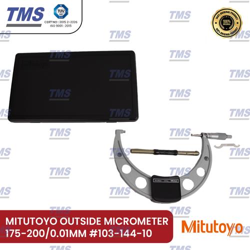 Jual Alat Ukur Outside Micrometer Mitutoyo 175 - 200 / 0.01 MM #103-144 ...
