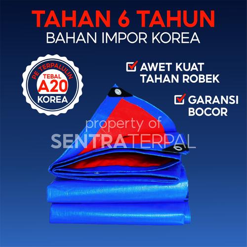 Jual Terpal Lembaran Terpal Tenda Terpal Alas Tenda Tebal 2x2 2x3 3x4 ...