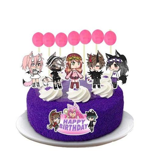 Jual New Topper Cake Birthday / Hiasan Kue Ulang Tahun Gacha Life Balon ...