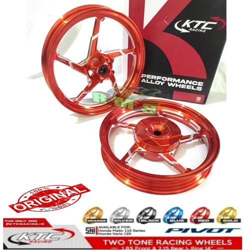 Jual NEW PRODUK KTC VELG Vario 110 Genio Scoopy Spacy Beat uk 185 215 14 - Putih - Jakarta Barat ...