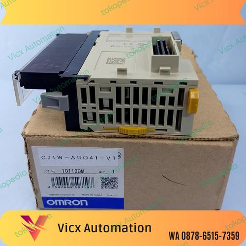 Jual Plc Omron CJ1W-AD041-V1 Analog Input Module - Jakarta Barat - Vicx Automation | Tokopedia