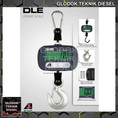 Jual Timbangan Gantung Digital 75 KG DLE 75 Electronic Hanging Scale ...