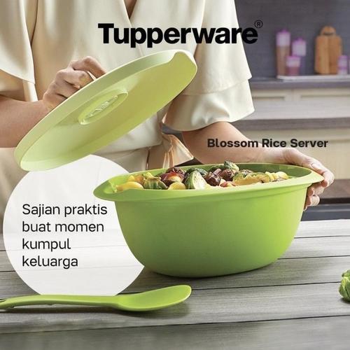 Jual Tupperware Rice server ukuran 3 Liter - Hijau-3 Liter - Jakarta ...