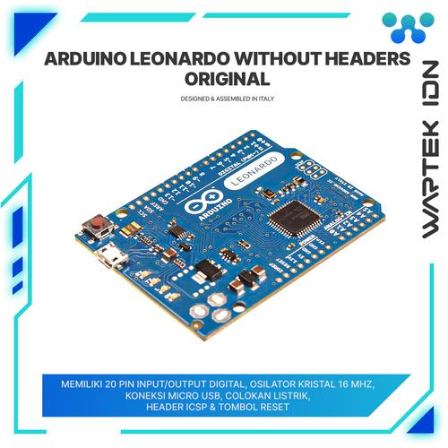 Jual Arduino Leonardo without Headers Original Made In Italy - Kota Yogyakarta - Wartek IDN ...