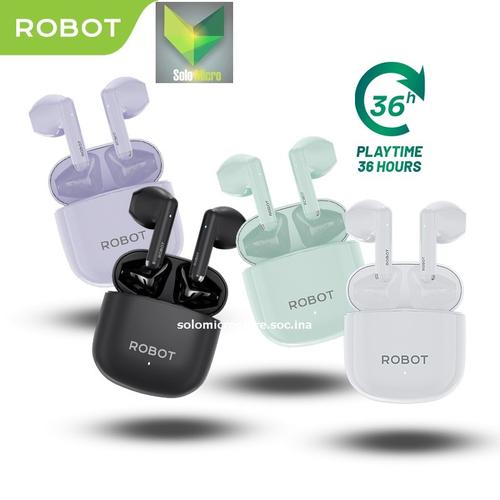 Jual ROBOT T60 TWS True Wireless Earbuds Headset Bluetooth 5.3 Earphone ...
