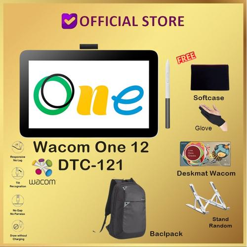 Promo Wacom One 12 Creative Pen Display Full HD DTC121 DTC 121 ...