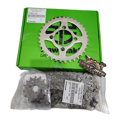 Jual Gearset girset chainkit gear gir set rantai W175 W 175 P1005-0013 ...