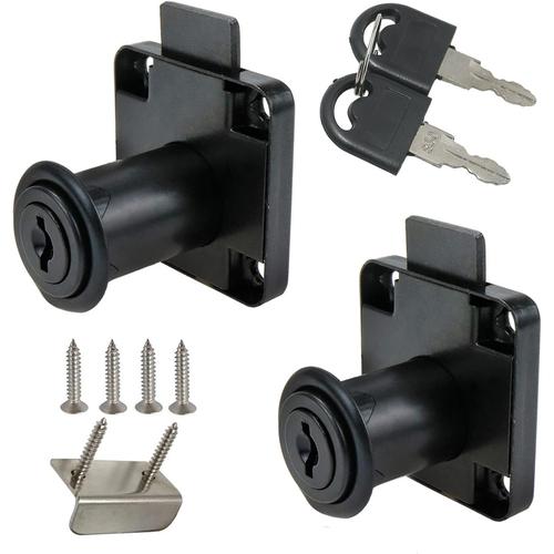 Jual Kunci Laci Hitam Black Cabinet Drawer Lock Cupboard Key Office ...