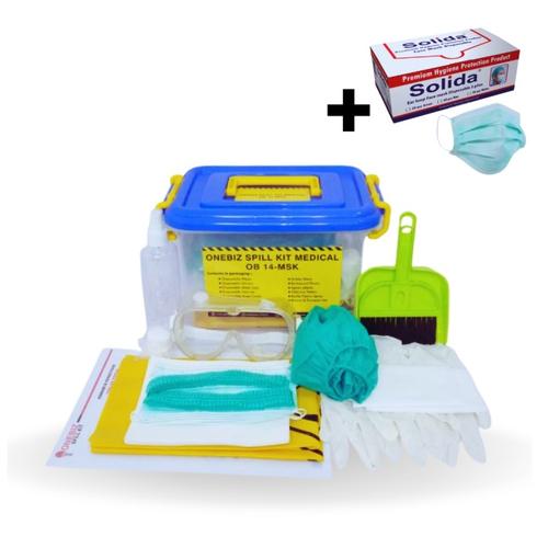 Jual SPILL KIT / APD RUMAH SAKIT - Set STANDAR + Masker Solida - Kab ...