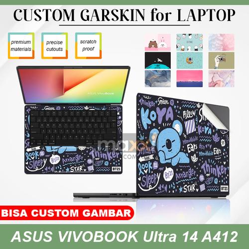 Jual Asus Vivobook Ultra 14 A412 Garskin Anti Gores Body Skin Palm Laptop - KATALOG 4, TOP SKIN ...