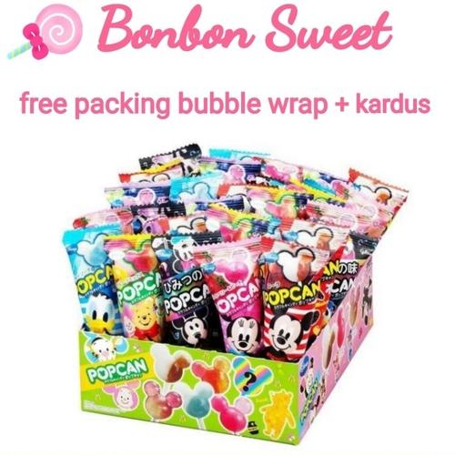 Jual Glico Popcan Lollipop - Permen Lolipop Disney - Cream Soda ...