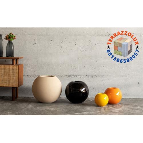 Jual Pot Bulat Warna Aesthetic - Kota Depok - Terrazzo Lux | Tokopedia